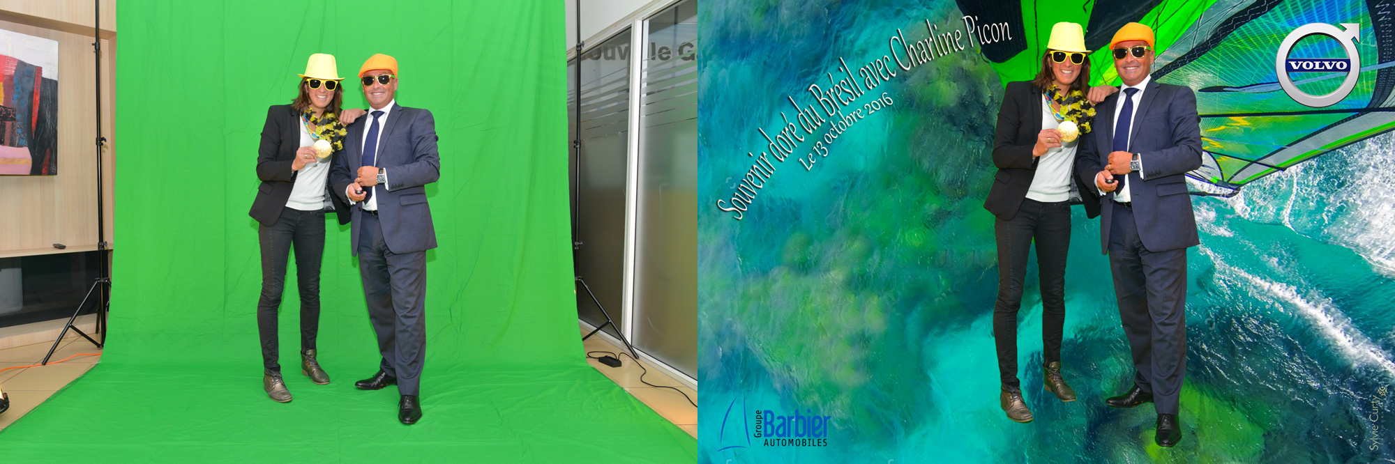 Fond Vert - Studio Photoselfie